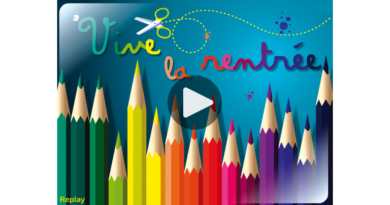 Ma carte - Vive la rentrée