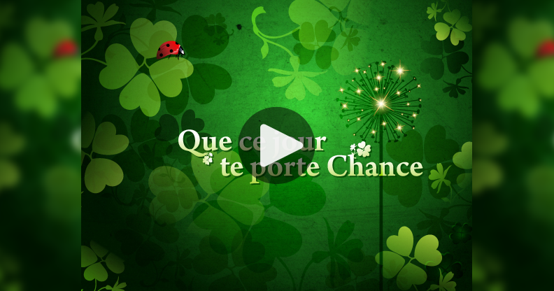 Ma carte - Que ce jour te porte chance