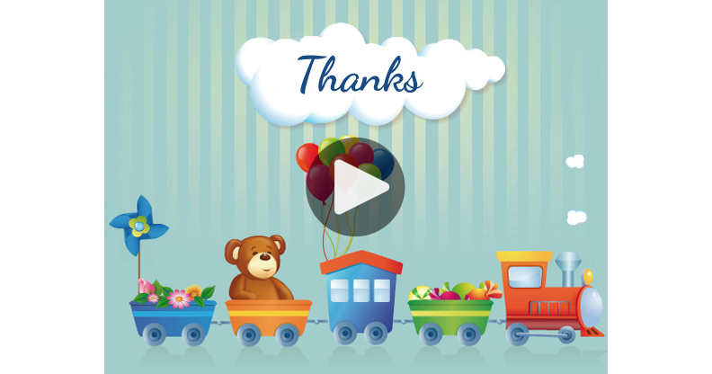 My card - Train of Thanks