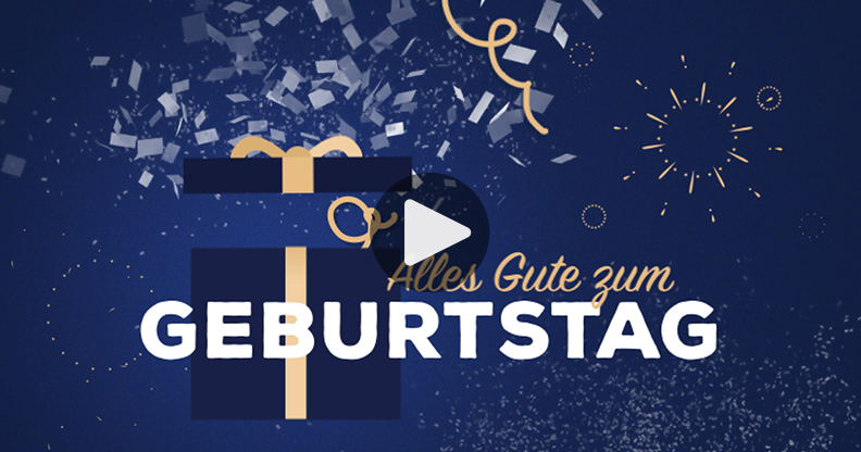 Meine Karte - Glückwunsch zum Geburtstag