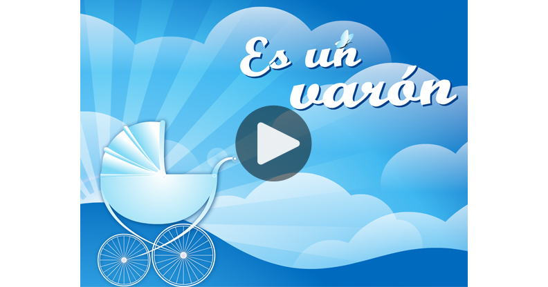 Mi tarjeta - Es un varón