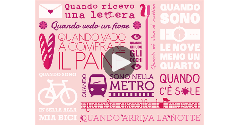 Cartolina - Ti penso sempre